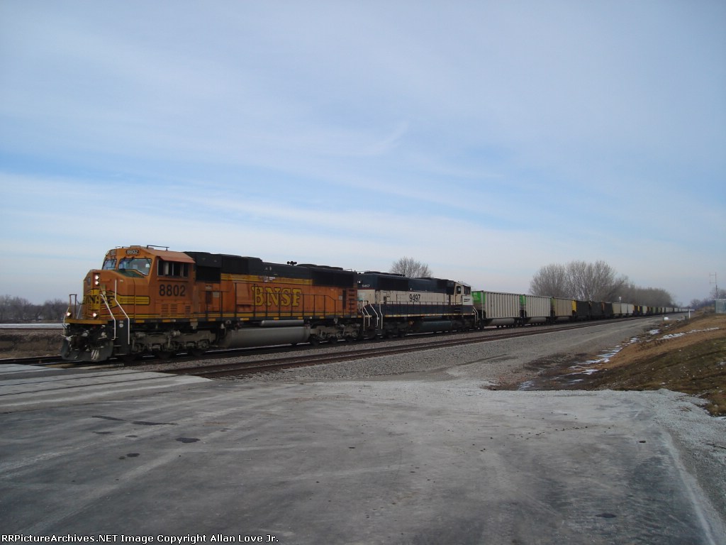 BNSF 8802 west